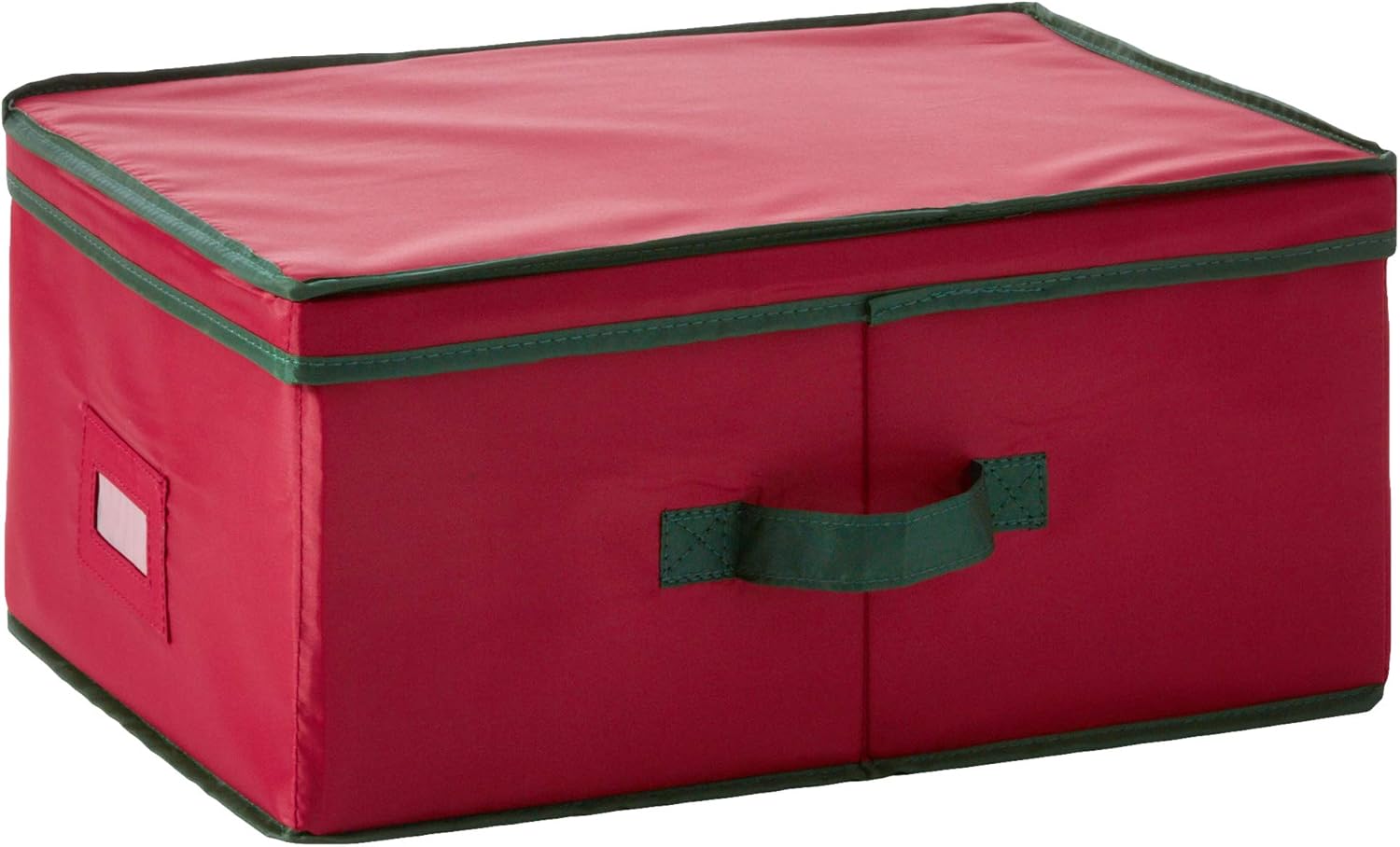 Amazon.com: HOMZ Holiday 5831108.06 Small Heirloom 24 Ornament Storage ...