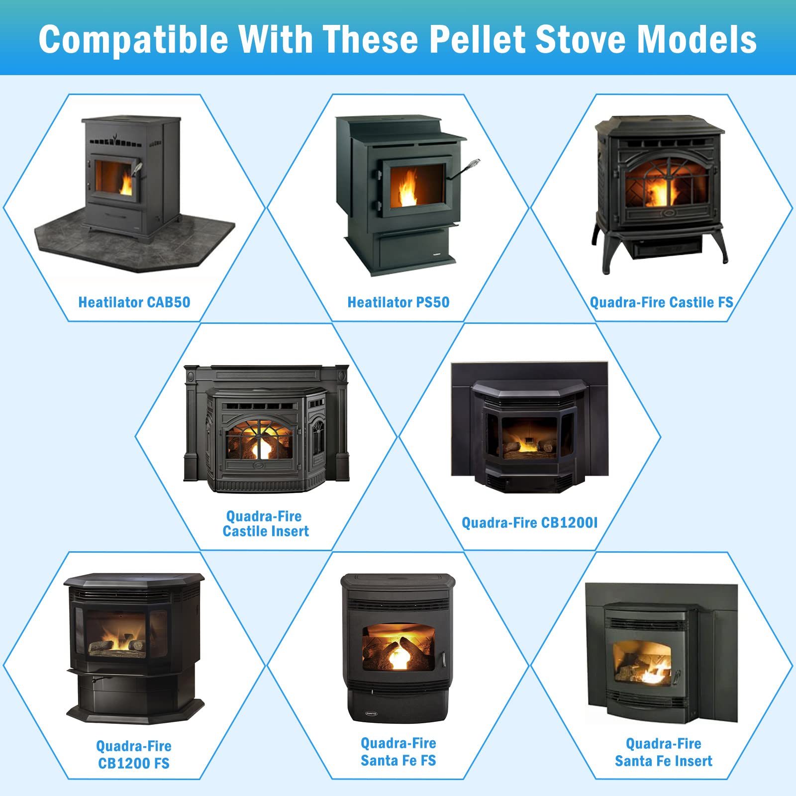 Quadra Fire Classic Bay Auger Quadra Fire Pellet Stoves | Forge