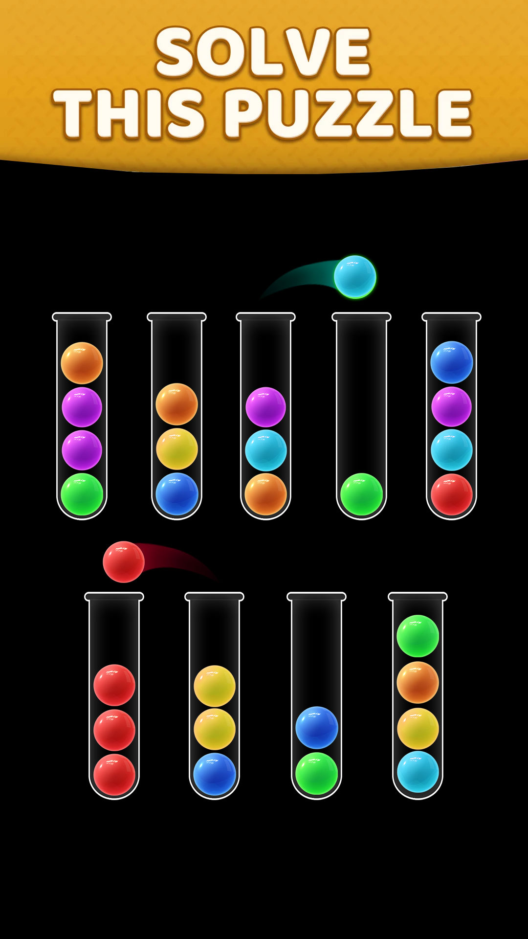 Ball Sort Color Puzzle Games: Bubble Sort - Tricky Puzzle Master - App ...