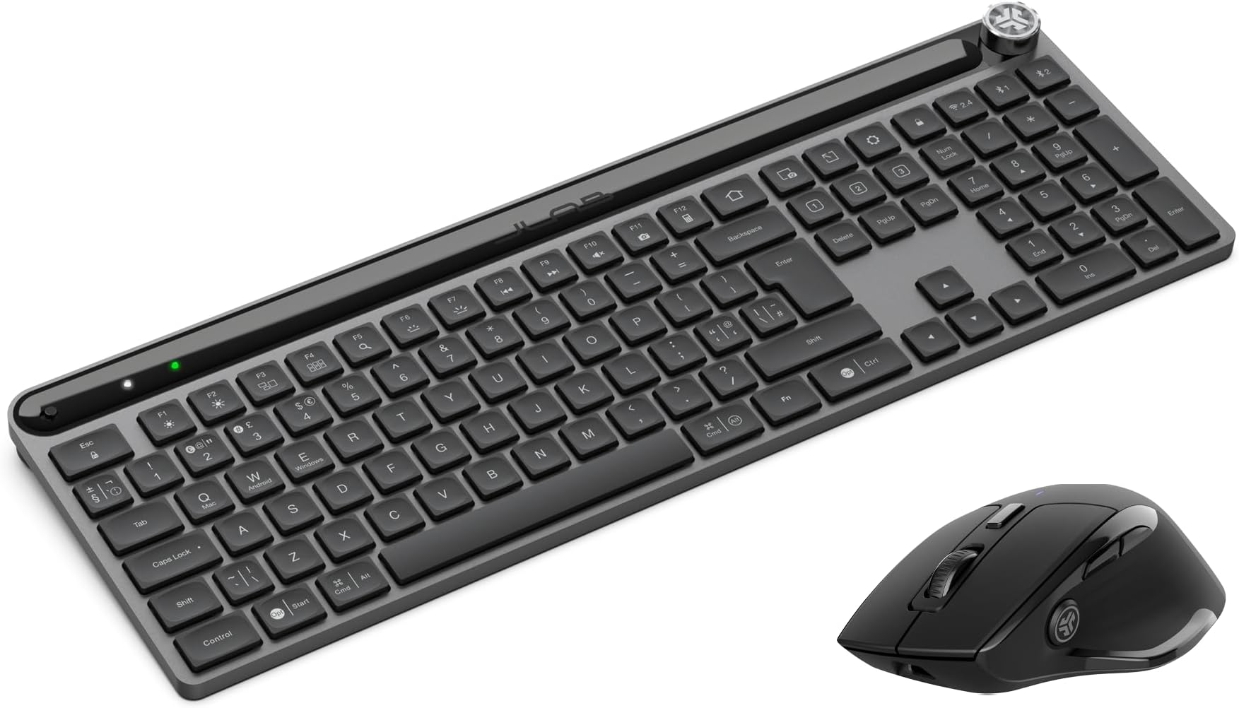 JLab Work Bundle Bluetooth & Wireless Keyboard and Mouse Set - Multi ...