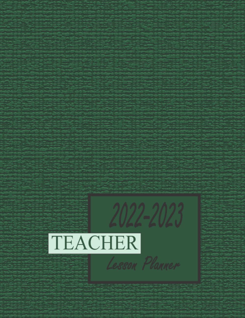 Buy Teacher Lesson Planner 2022-2023: Cute Teacher Lesson Planner 2022 ...