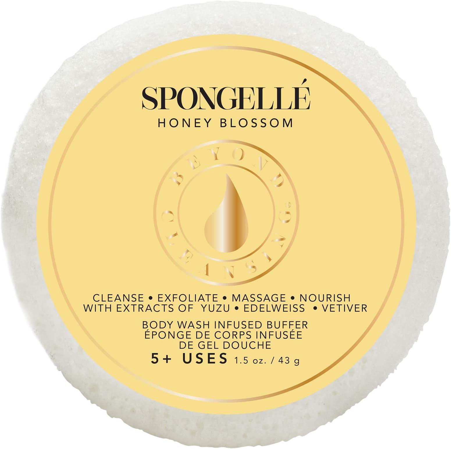 Amazon.com: Spongelle Travel Size Spongette Body Wash Infused Buffer ...