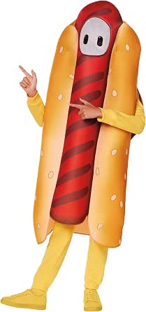 Spirit Halloween Fall Guys Kids Hot Dog Costume | Officially Licensed ...