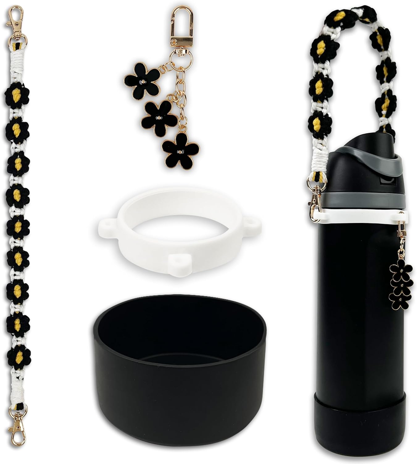 Amazon.com : Silicone Boot Set for Owala Water Bottle 24 oz, 32 oz, 40 ...