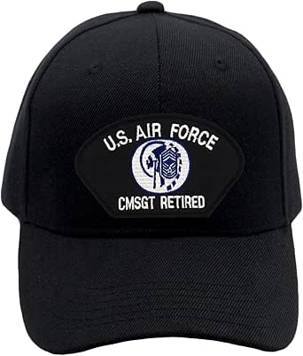 PATCHTOWN US Air Force Chief Master Sergeant Hat/Ballcap Adjustable One ...