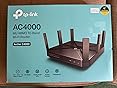 TP-Link AC4000 Tri Band WiFi Router MU-MIMO, Beamforming, Gigabit ...