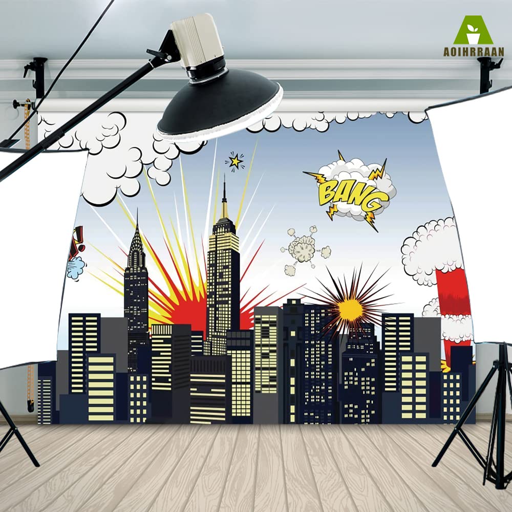 Superhero Building Props