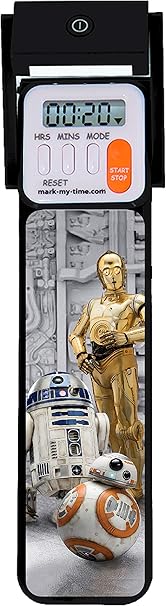 Mark-My-Time Digital Bookmark and LED Book Light - Timer and Book Mark ...