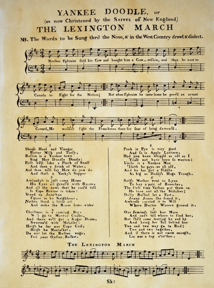 Yankee Doodle Dandy Sheet Music