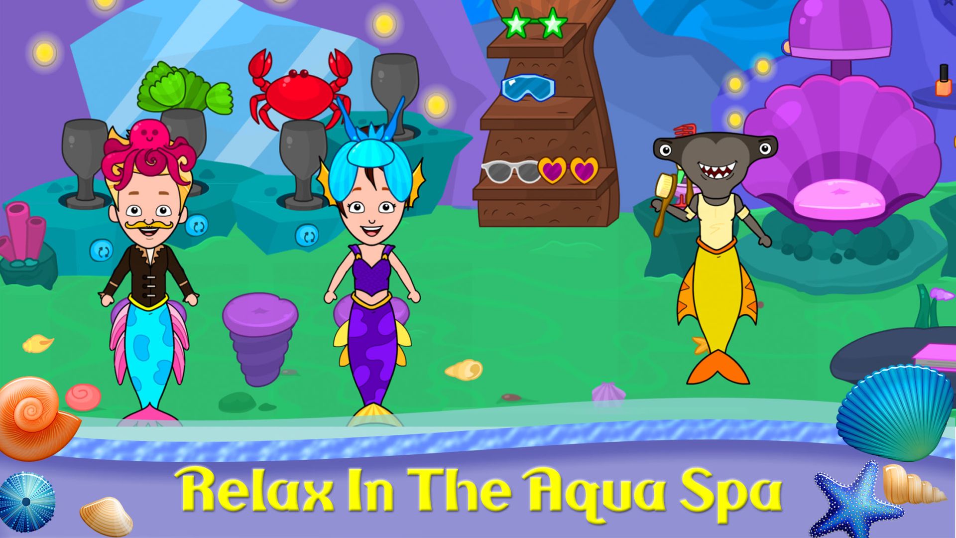 Minha Tizi City - Jogos de Sereia Subaquática:Amazon.com.br:Appstore ...