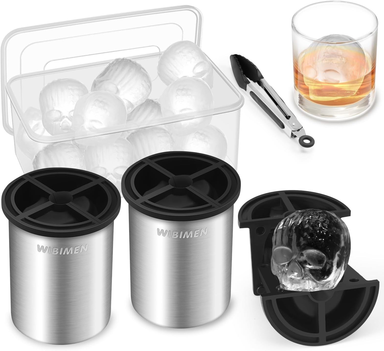 Amazon.com: Cocktail Kingdom Collins Ice Mold, 5.25x1.25x1.25: Ice Cube ...