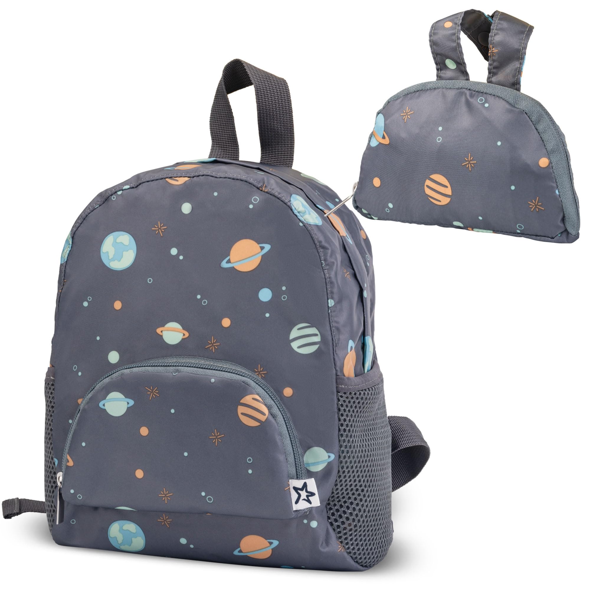 Amazon.com | Tiny Twinkle Toddler Backpack – lightweight, waterproof, folds up into pouch. Great ...