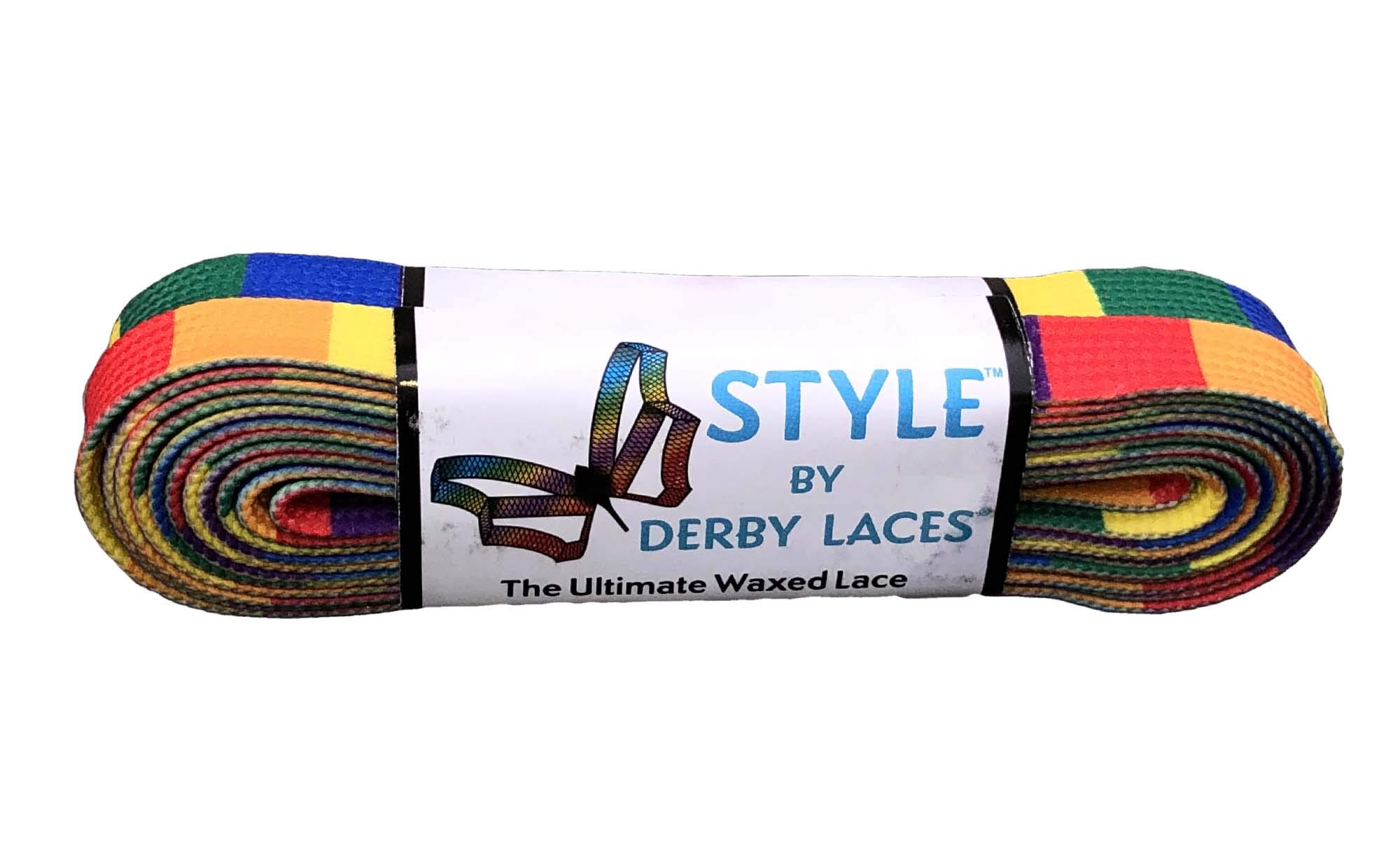 Snapklik.com : Derby Laces Style Wide 10mm Waxed Lace For Roller Skates ...