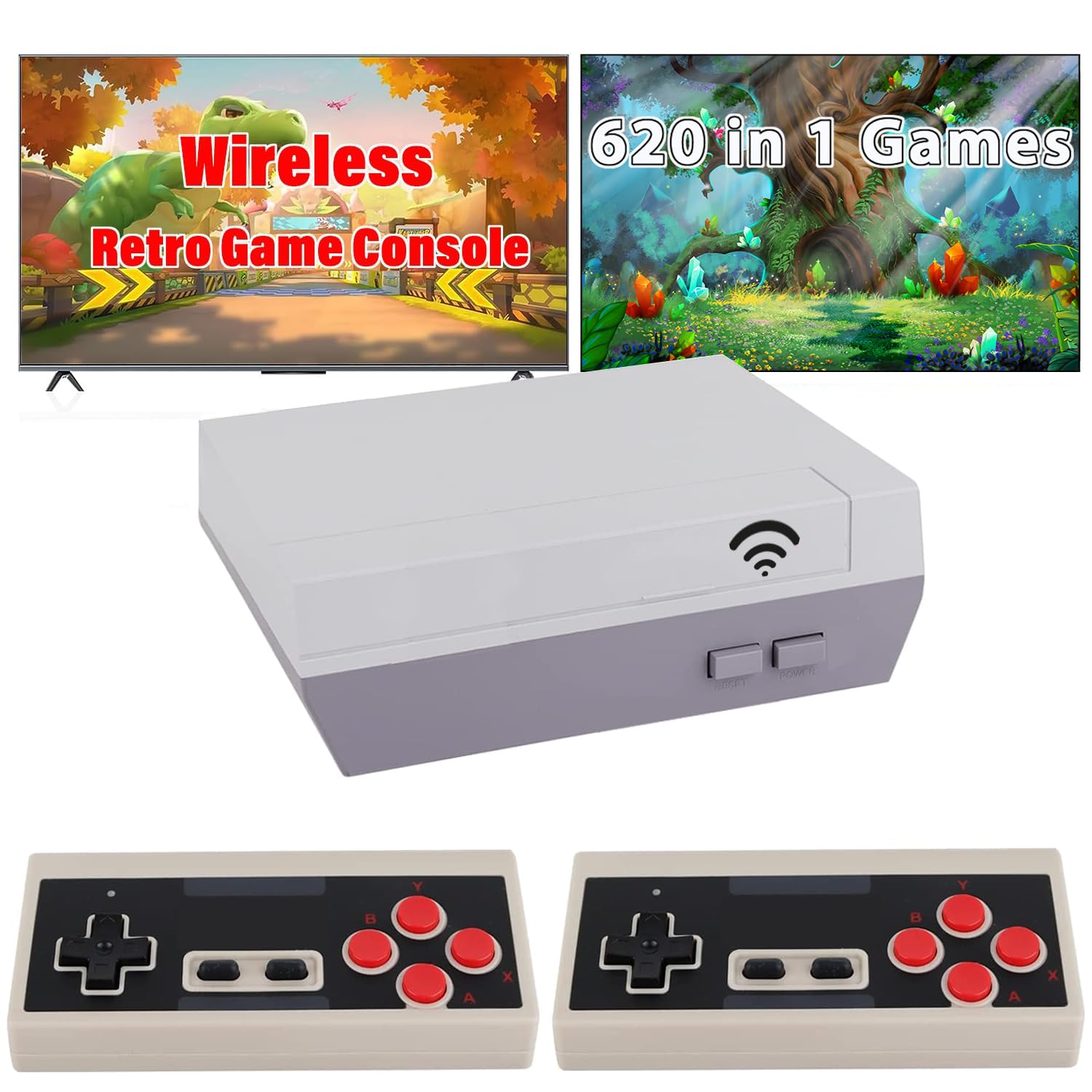 Amazon.com: ZeroStory Wireless Retro Game Console, Classic mini gaming ...