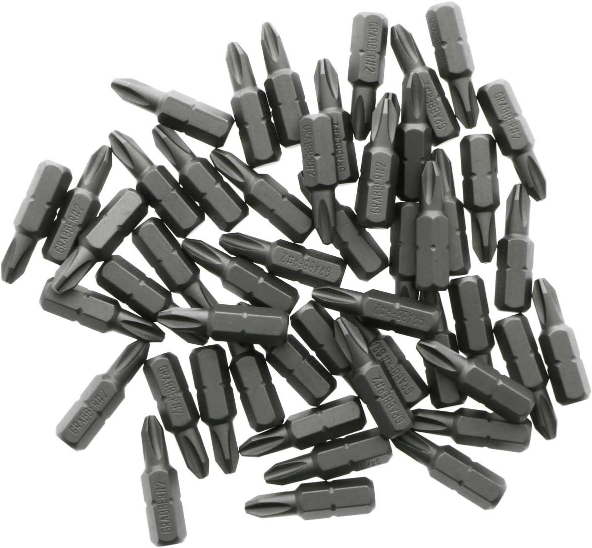 Grabber #2 Reduced Phillips Drywall Screw Driver Bit Tips (50-Pack ...