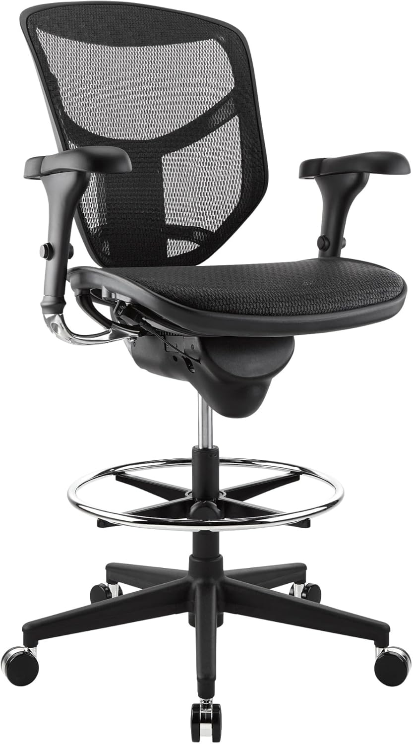 Amazon.com: WorkPro® Quantum 9000 Series Ergonomic Mesh/Mesh Mid-Back ...