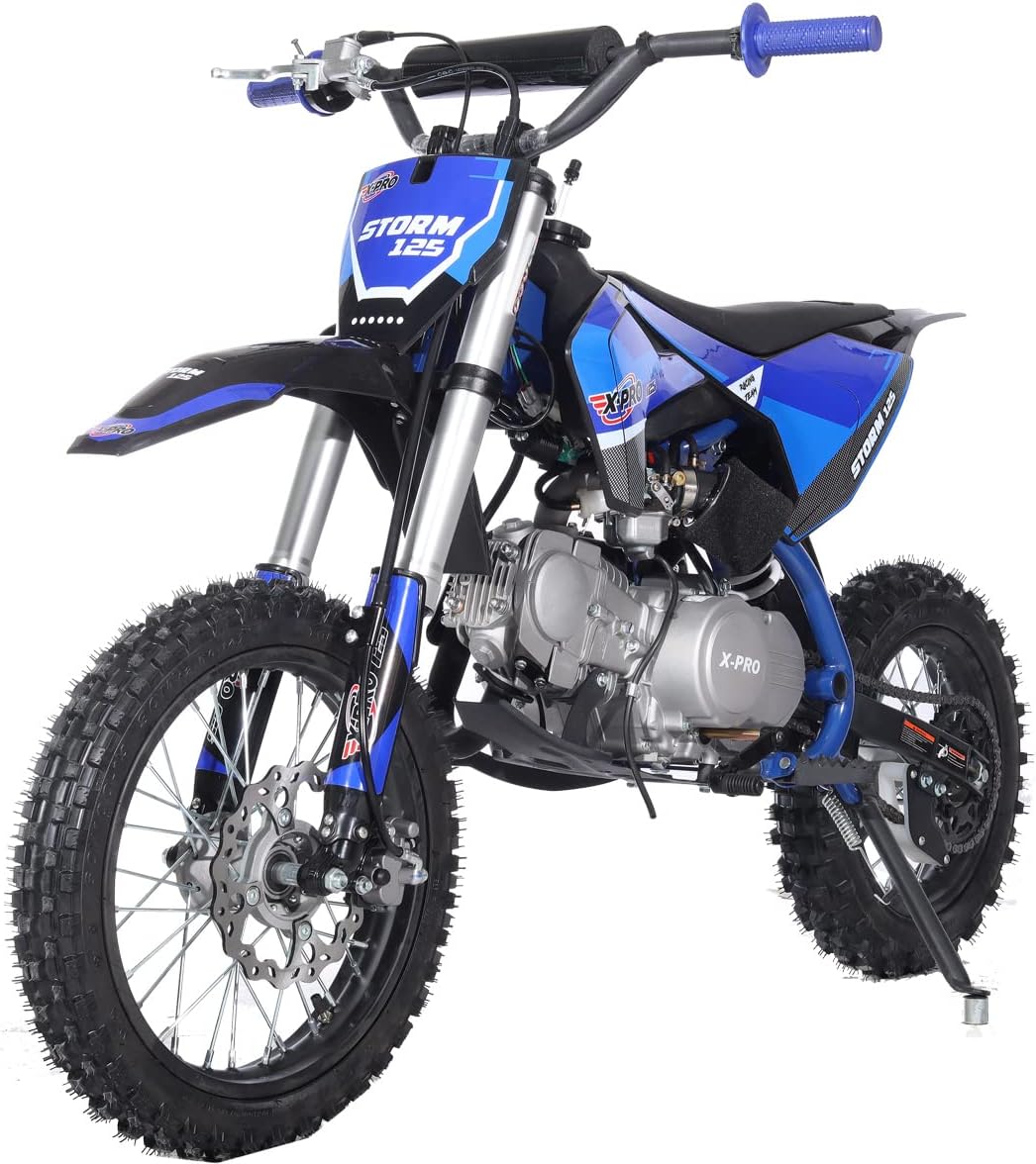 Amazon.com: X-PRO Storm 125cc Zongshen Brand Engine Dirt Bike with 4 ...