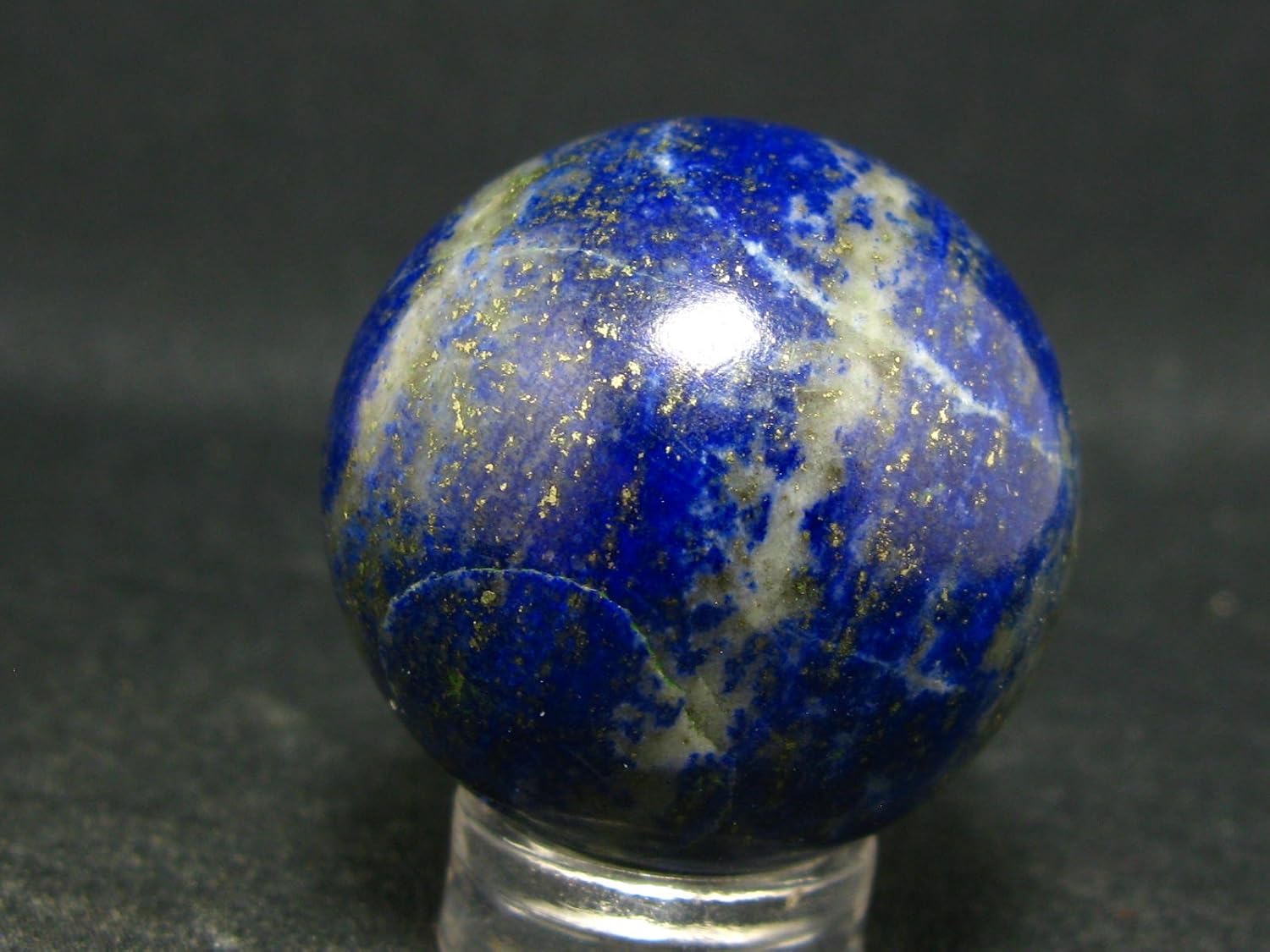 Amazon.com: Large Lapis Lazuli Lazurite Ball Sphere From Afghanistan ...