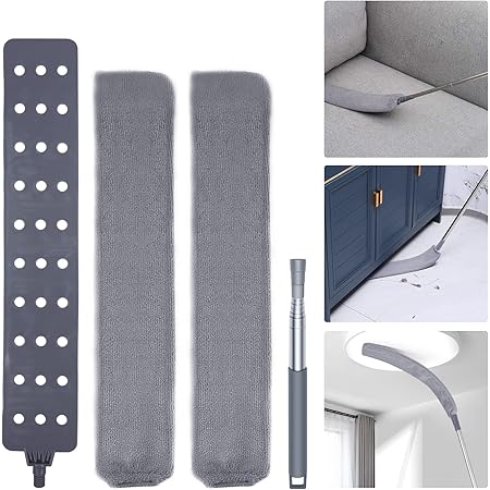 Amazon.com: Retractable Gap Dust Cleaner Cleaning Tools with 2 ...