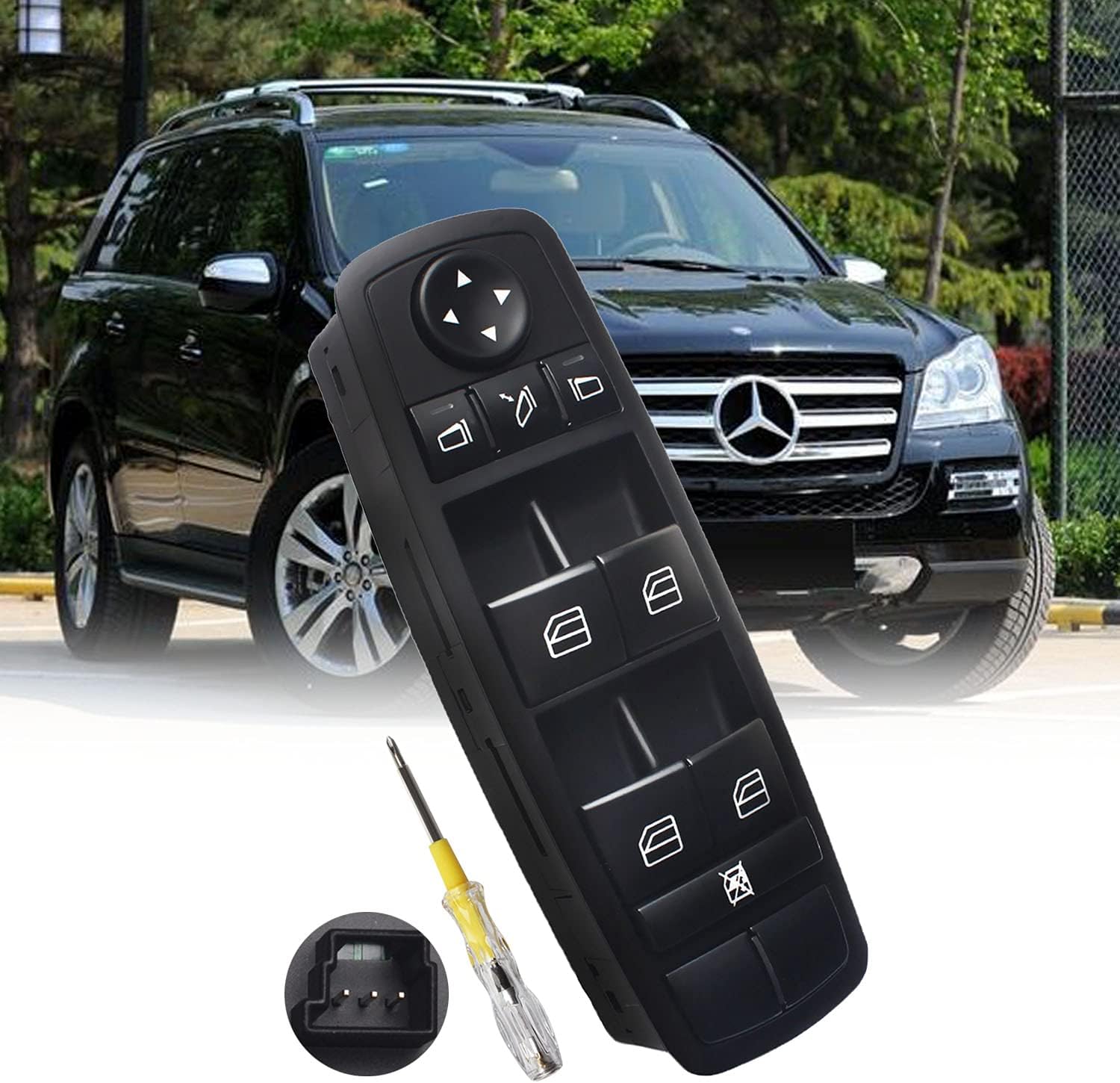 Amazon.com: A-Premium Front Driver Side Master Power Window Switch ...