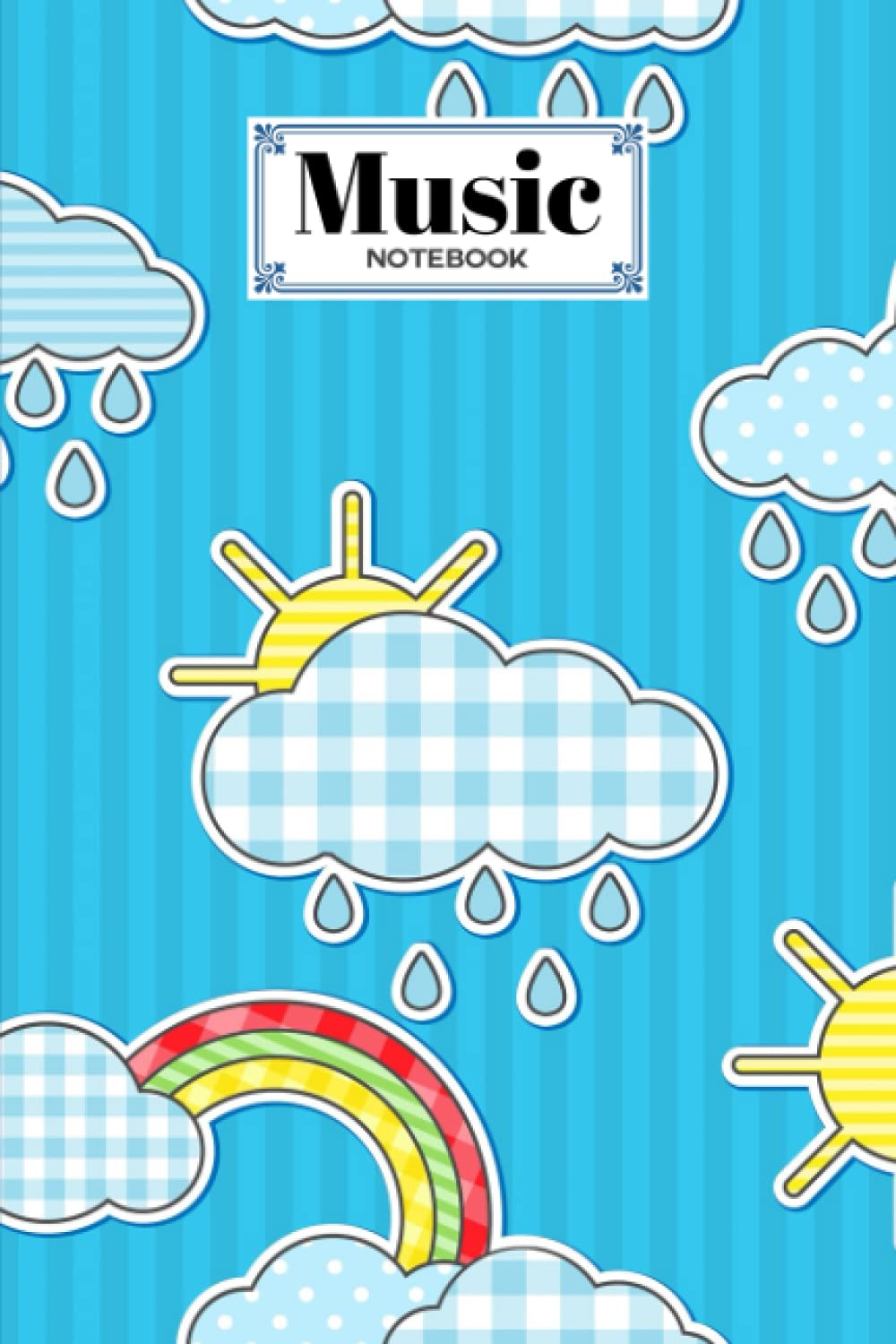 Music Notebook: Music Writing Notebook | Blank Sheet Music Notebook ...