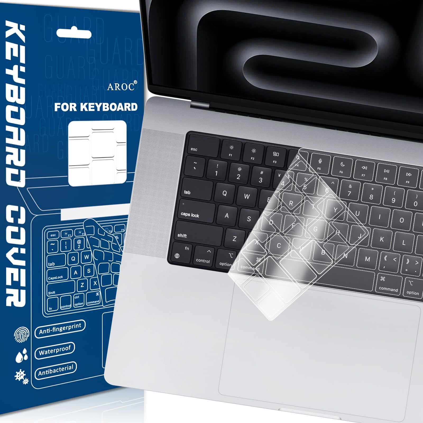 Amazon.com: UPPERCASE GhostCover® Premium Ultra Thin Keyboard Cover ...