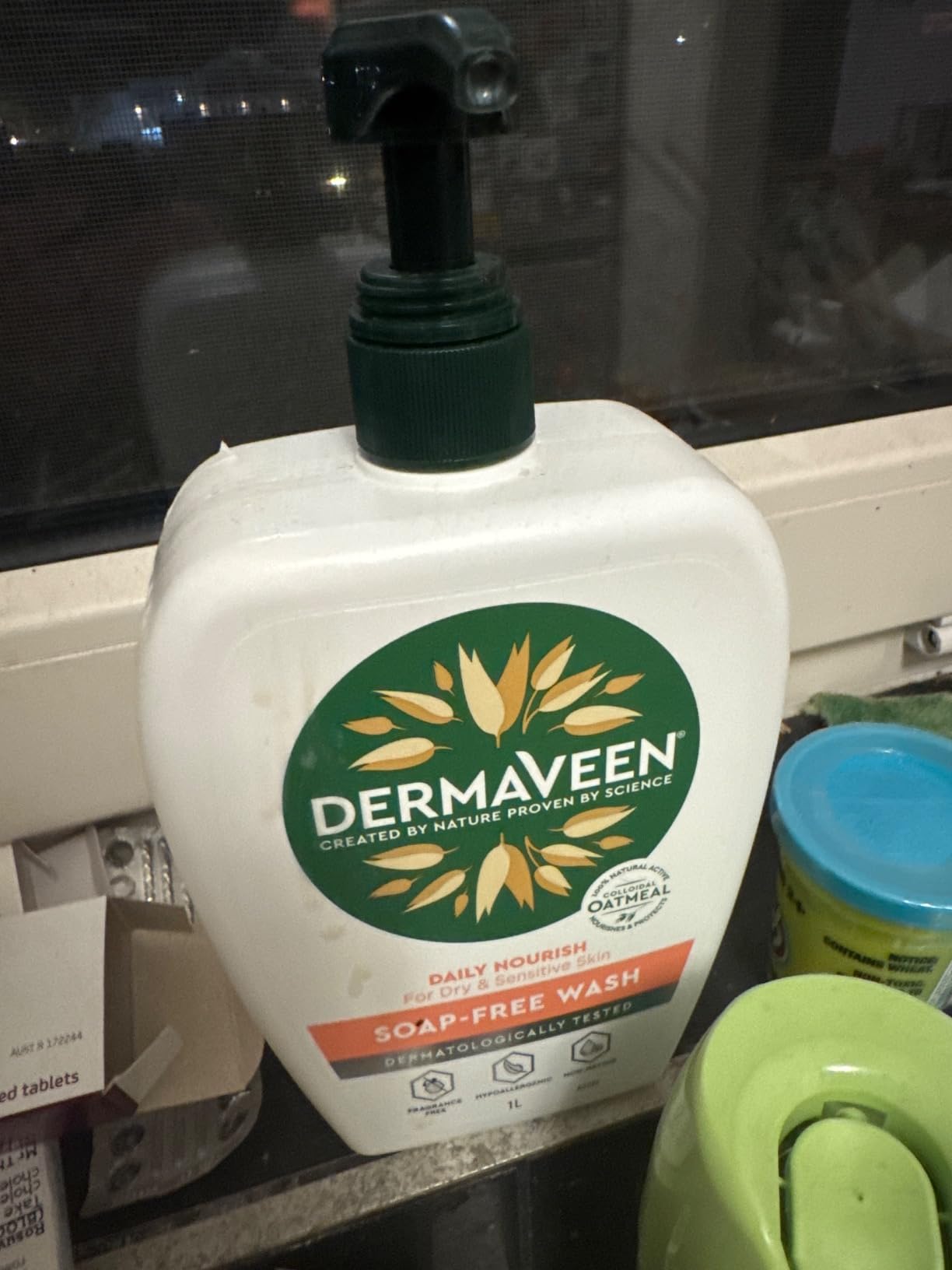 DermaVeen Daily Nourish Soap Free Wash, 1L : Amazon.com.au: Beauty