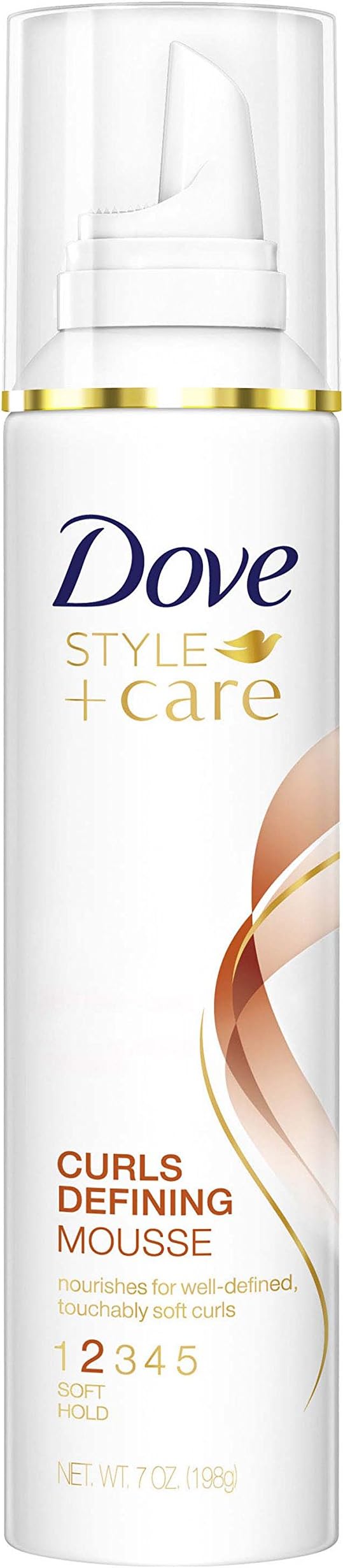 Amazon.com: Dove STYLE+care Curls Defining Mousse, Soft Hold 7 oz ...