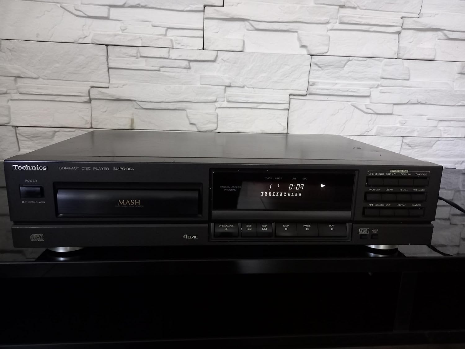 Technics SL-PG 100A Lettore CD : Amazon.it: Elettronica