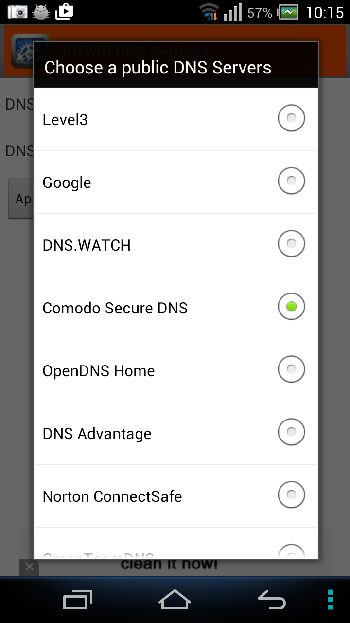 3G/Wifi DNS Settings(Root required): app su Amazon Appstore