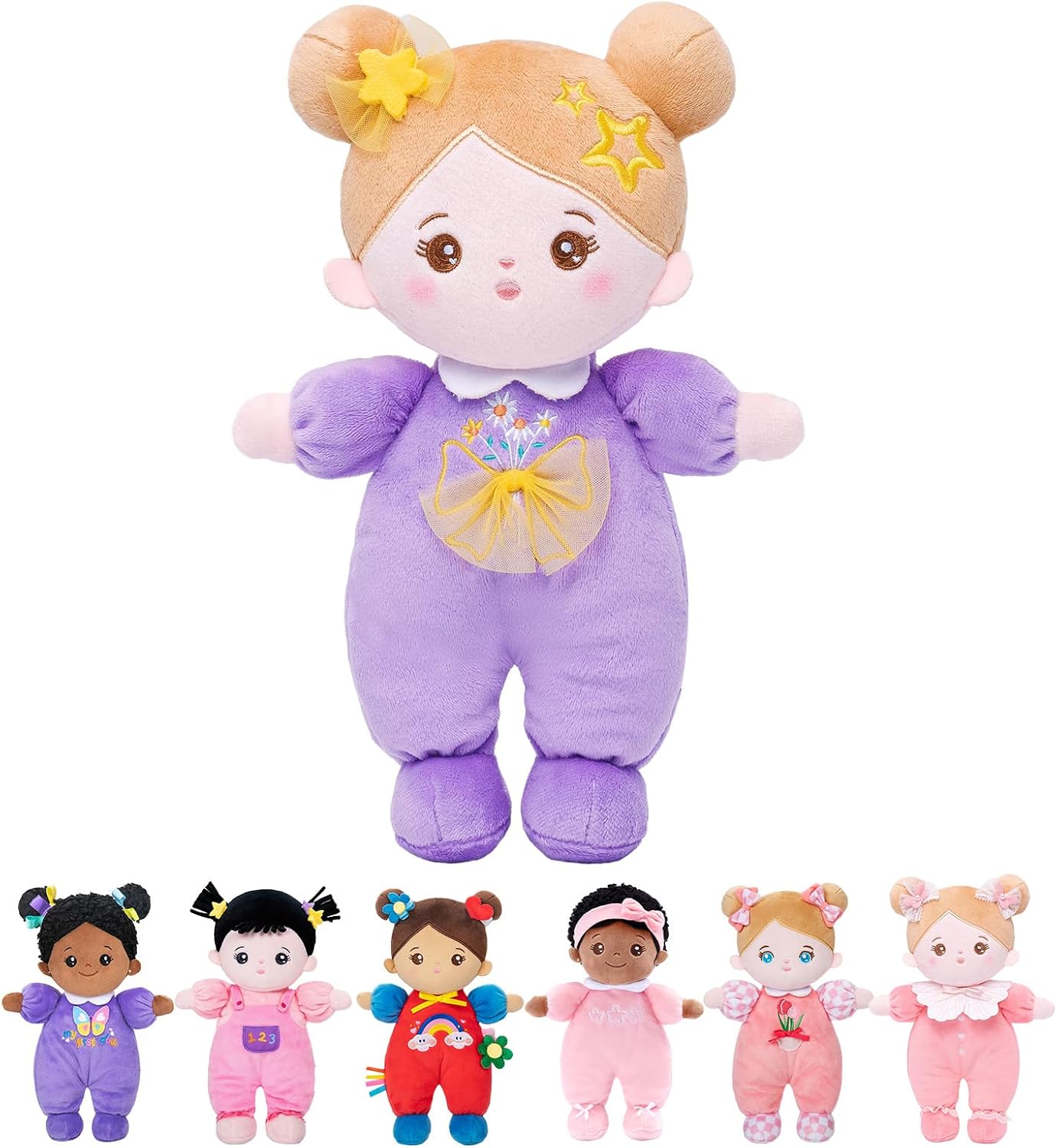 Amazon.com: OUOZZZ Soft Baby Doll for 1 Year Old Girl Gifts - Toys for ...