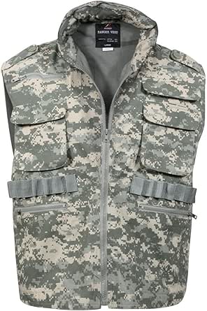 Amazon.com : Rothco Ranger Vest - ACU Digital Camo, Large : Military ...