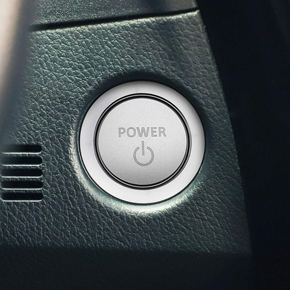 Buy Ceyes Engine Start Stop Button Push to Start Button Power Badge ...