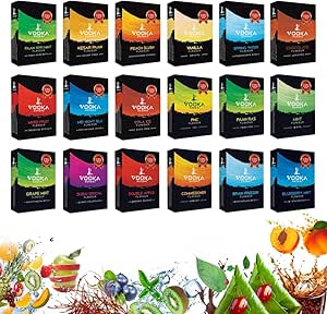 Amazon.com: Herbal Shisha Flavors Vooka by Mufasa - No Nicotine No ...