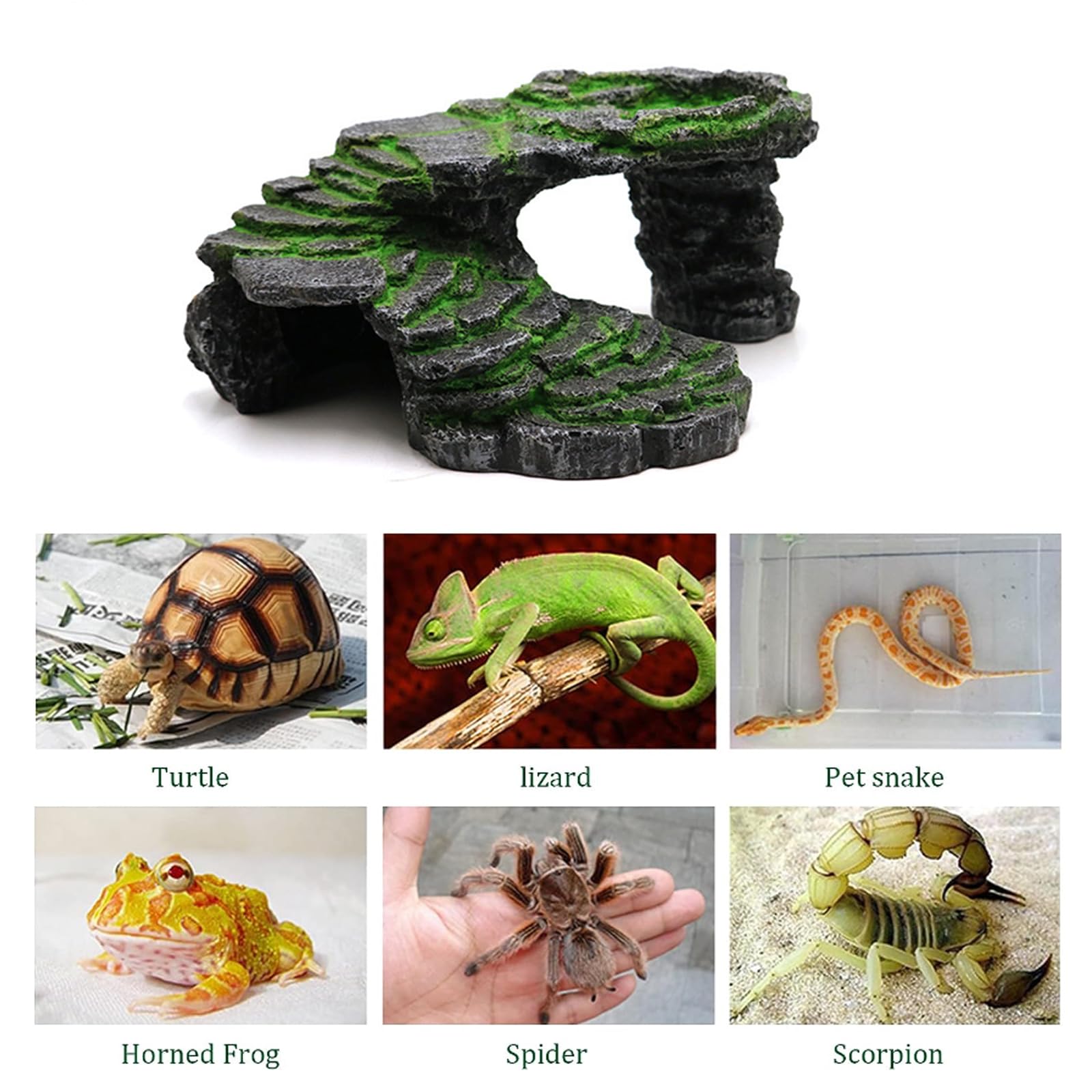 Tortoise Hide 1PC Platform Turtle Tank Topper Practical Premium Small ...