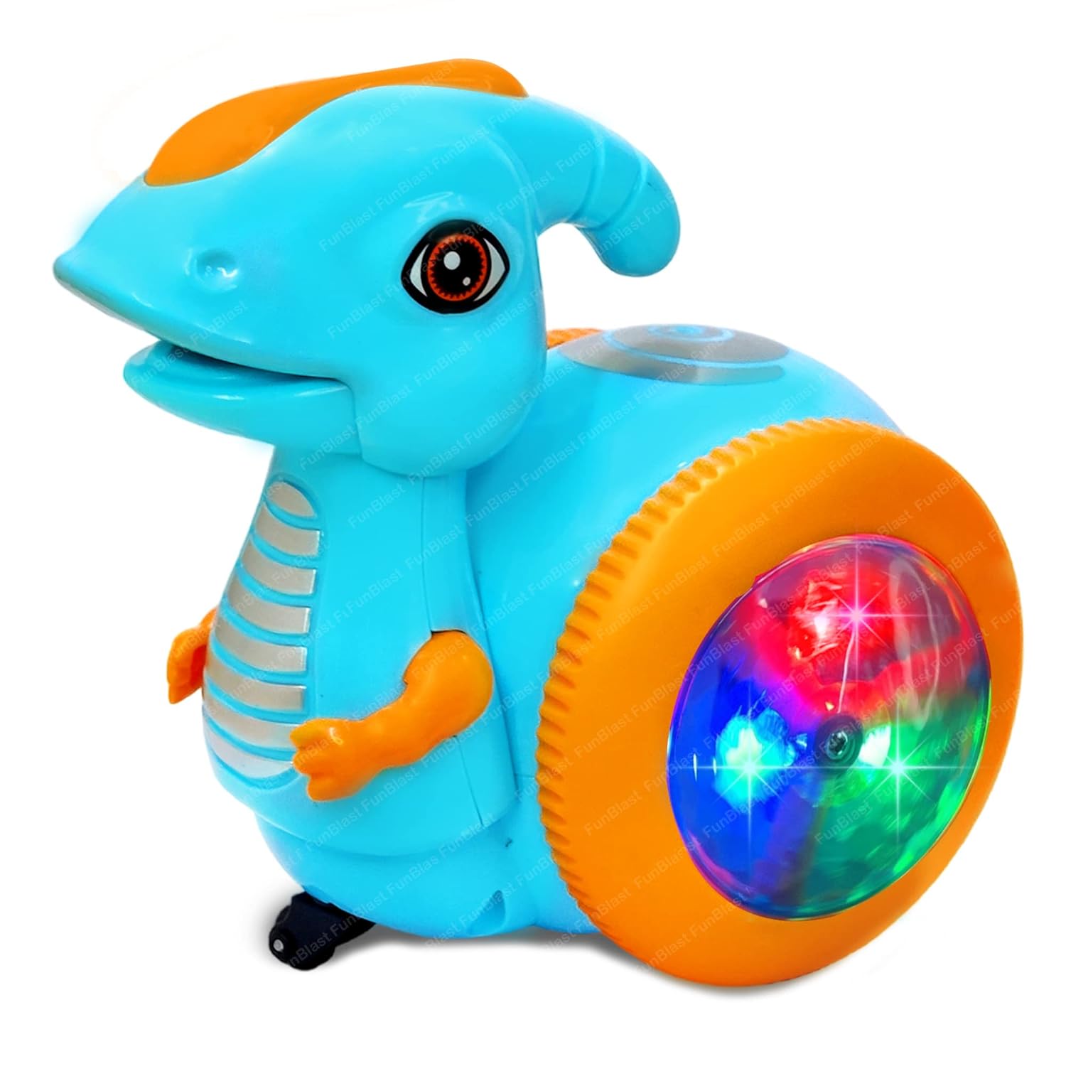 Buy FunBlast Walking/Moving Dinosaur Toy with Flashing Lights and ...