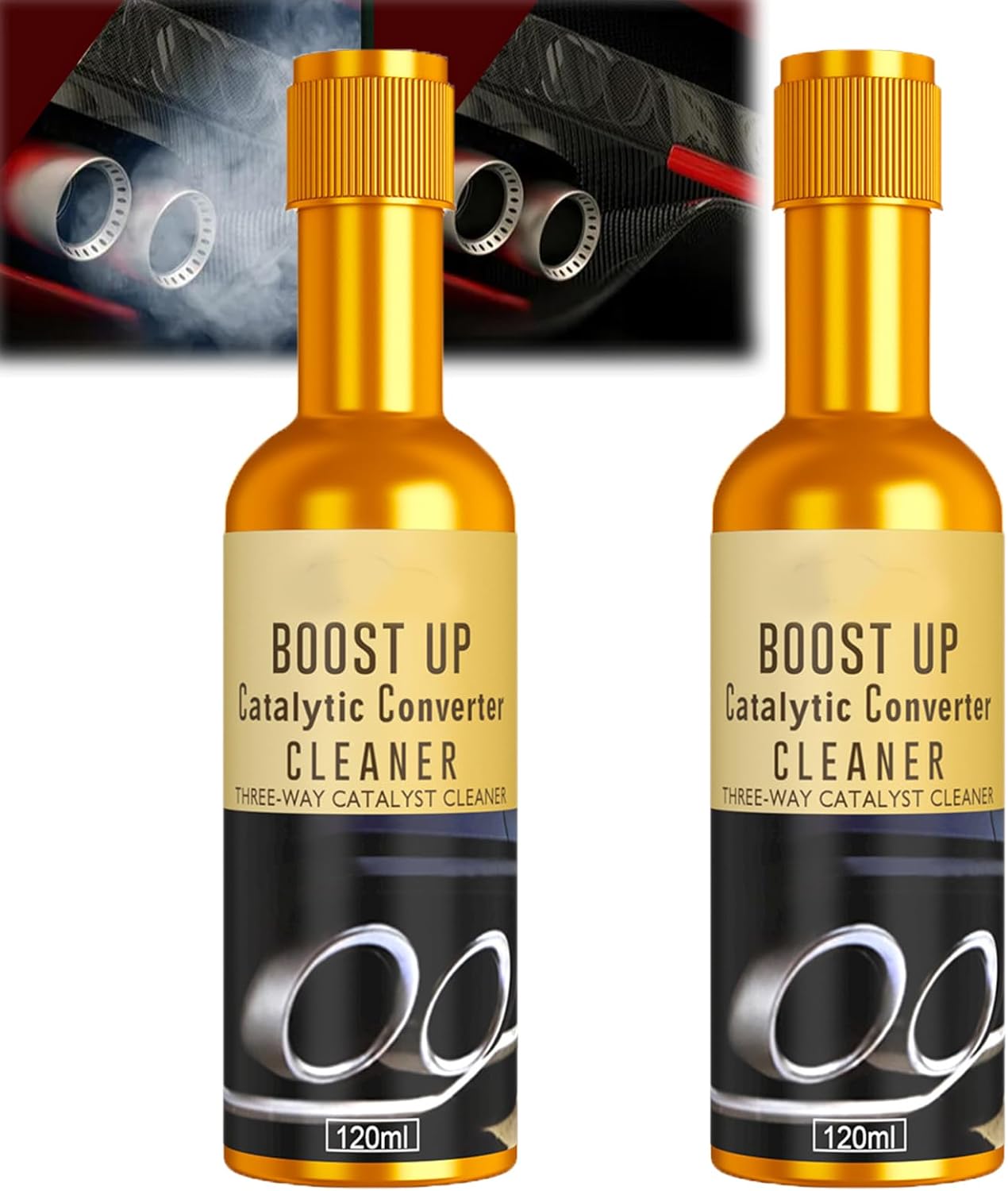 Catalytic Converter Cleaner, 120ML Three-Way Catalytic Cleaner, Car ...