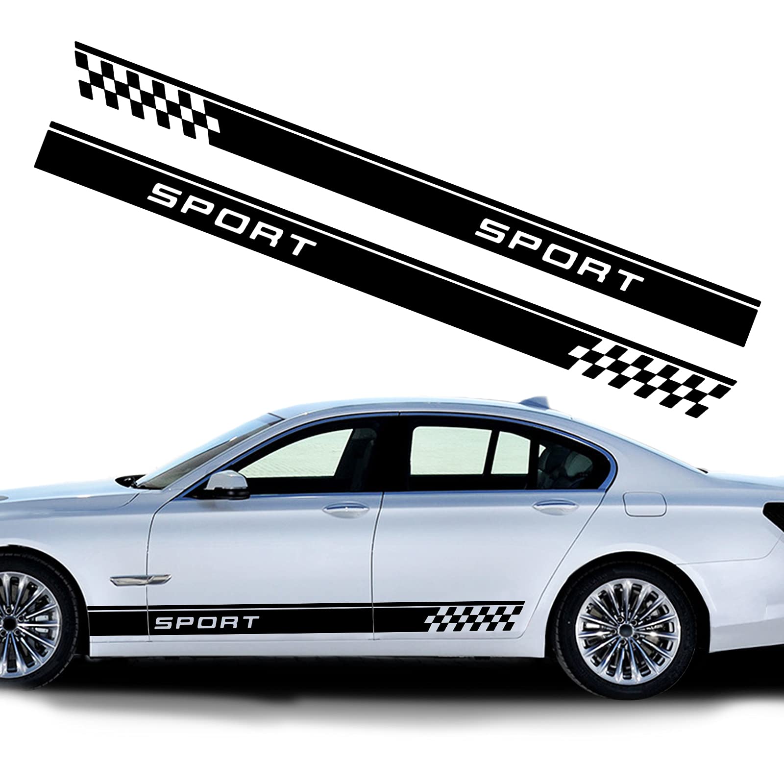 Racing Car Side Stickers