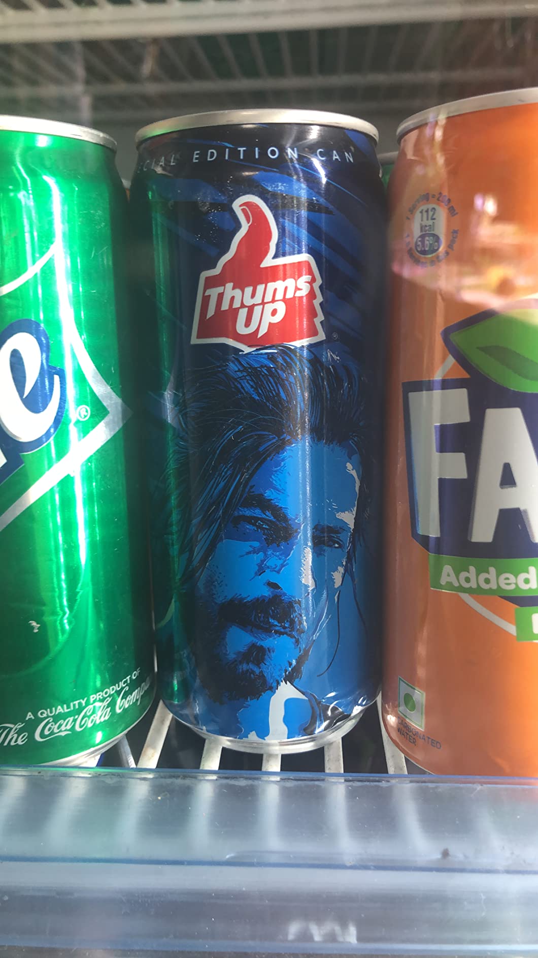 Thums Up Soft Drink Can
