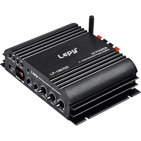 Lepy LP-168 Plus Bluetooth 2.1 Kanal IR 2X 45W 1x 68W HiFi Digital ...