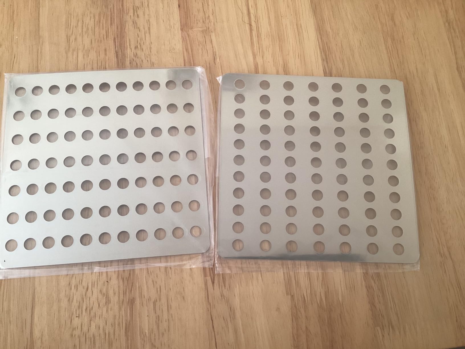 LIANRISES 2pcs Square Drain Guard 15x15cm Drain Covers Outdoor Drain ...