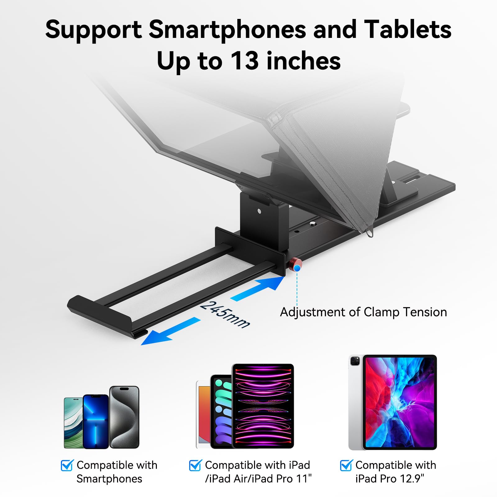 Elgato Teleprompter Desview P13 13-Inch Teleprompter – Aluminum Alloy ...