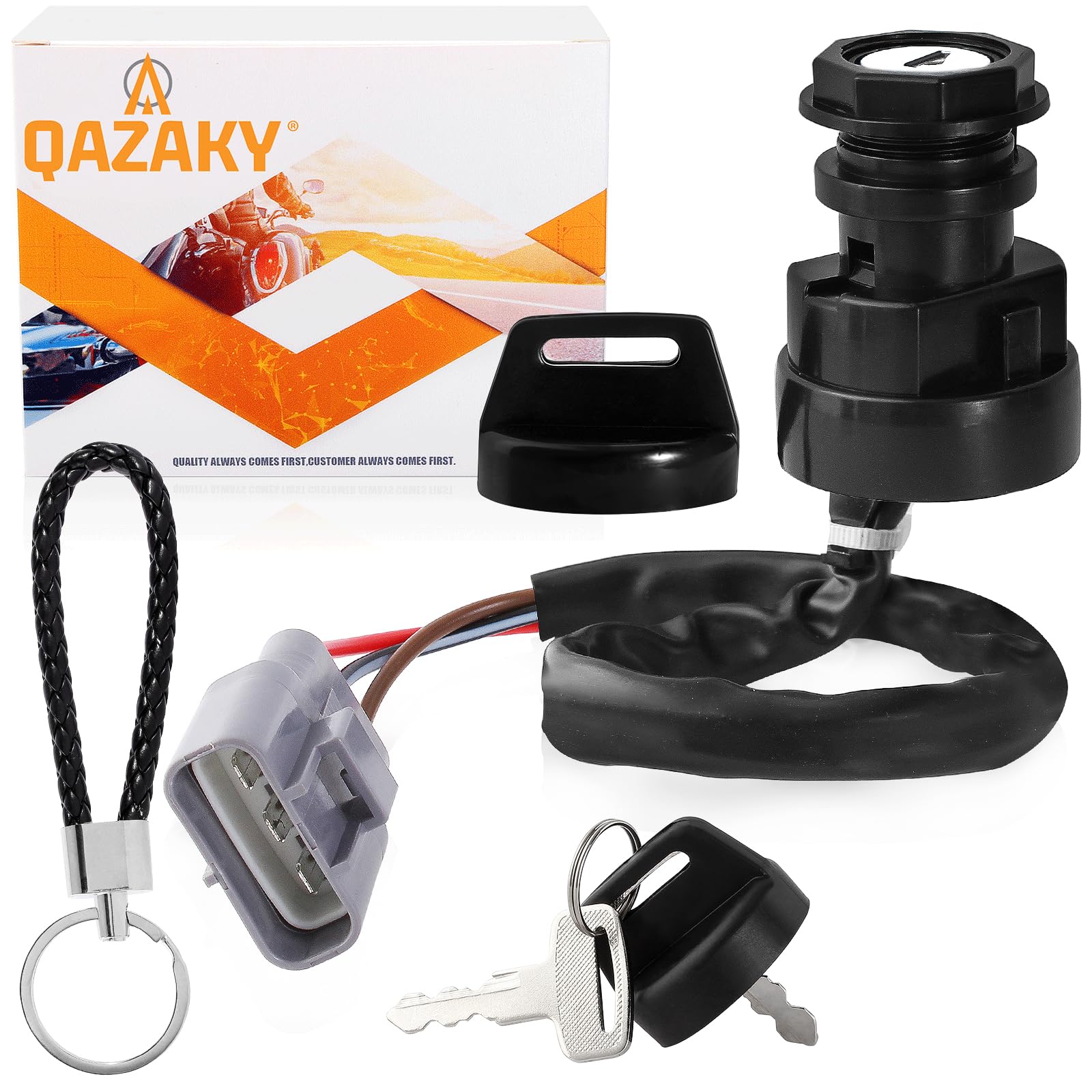 Amazon.com: QAZAKY Ignition Key Switch for TRX125 Fourtrax TRX 125 200 ...