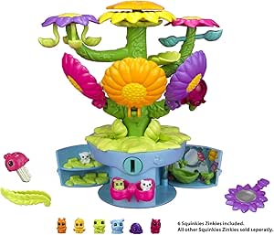 Amazon.com: Squinkies Zinkies Magic Secrets Flower Pot Playset : Toys ...