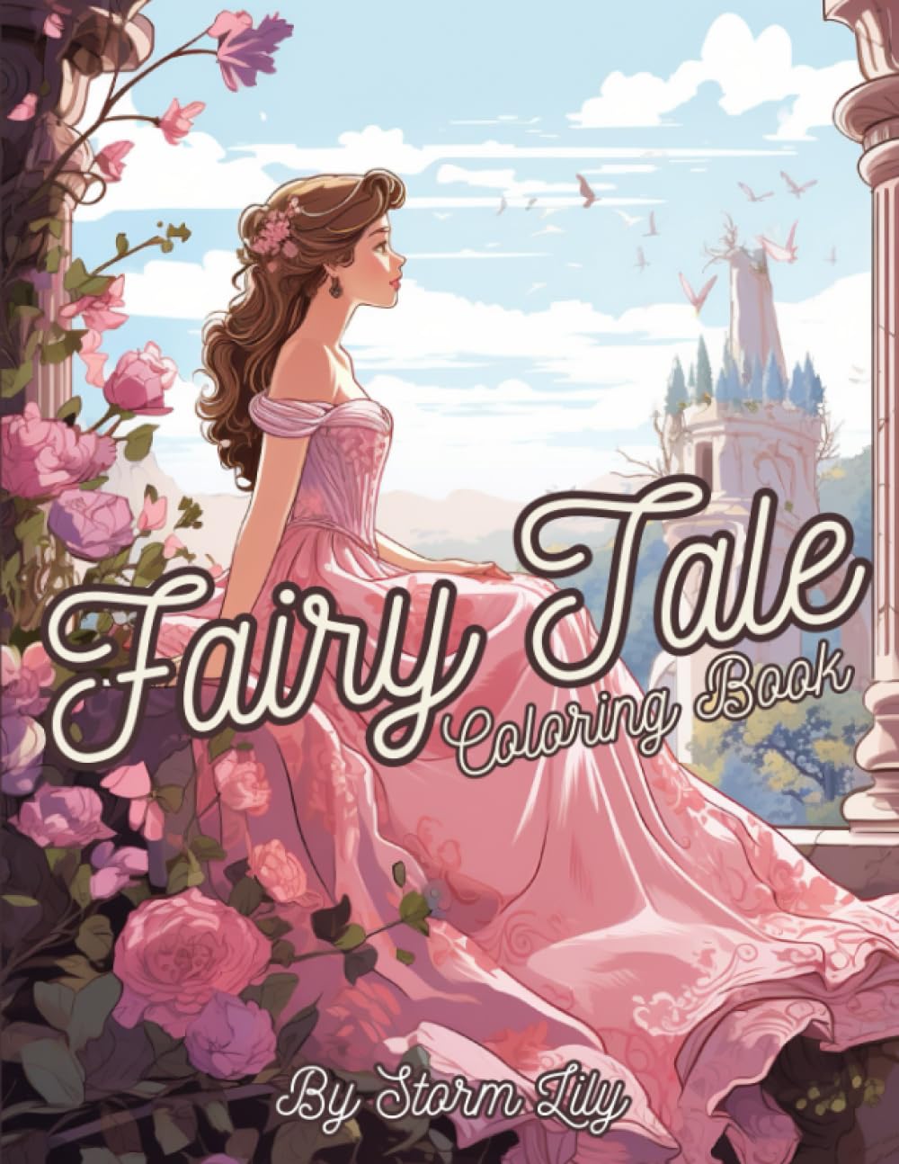 Fairy Tale Coloring Book: Advanced Fantasy Coloring Pages for Kids Ages ...