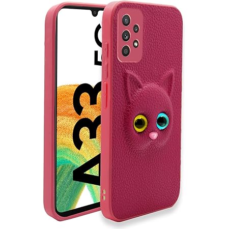 Pikkme Samsung Galaxy A33 5G Back Cover | Gold Electroplating Leather ...