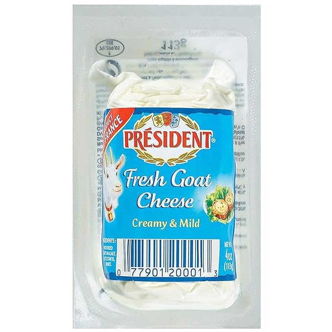 Amazon.com: President Fresh Goat Cheese, 4 oz : Grocery & Gourmet Food