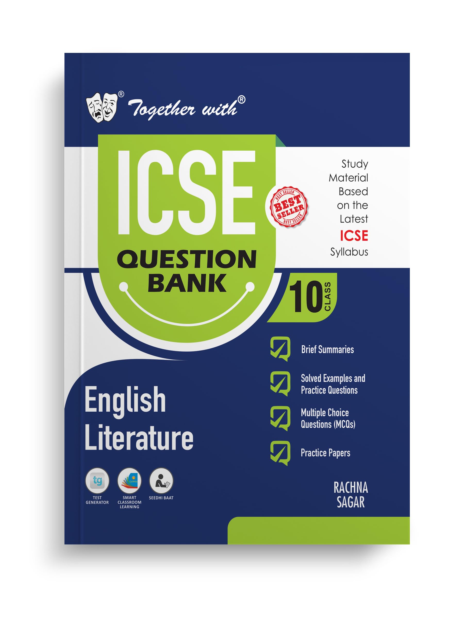 Amazon.in: Buy Together with ICSE Question Bank Class 10 English ...