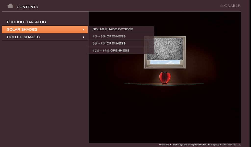 Graber Roller Solar Sample Book - App on Amazon Appstore