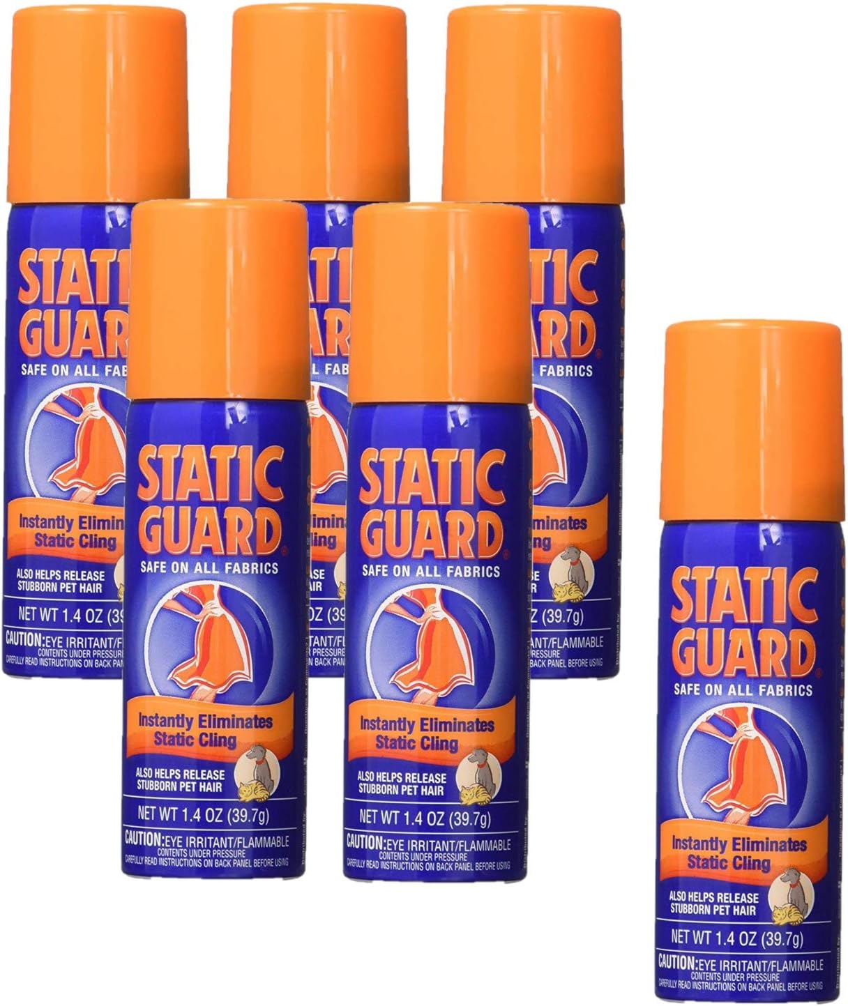 Amazon.com: Static Guard Spray 5.5 oz - Pack of 4 : Health & Household